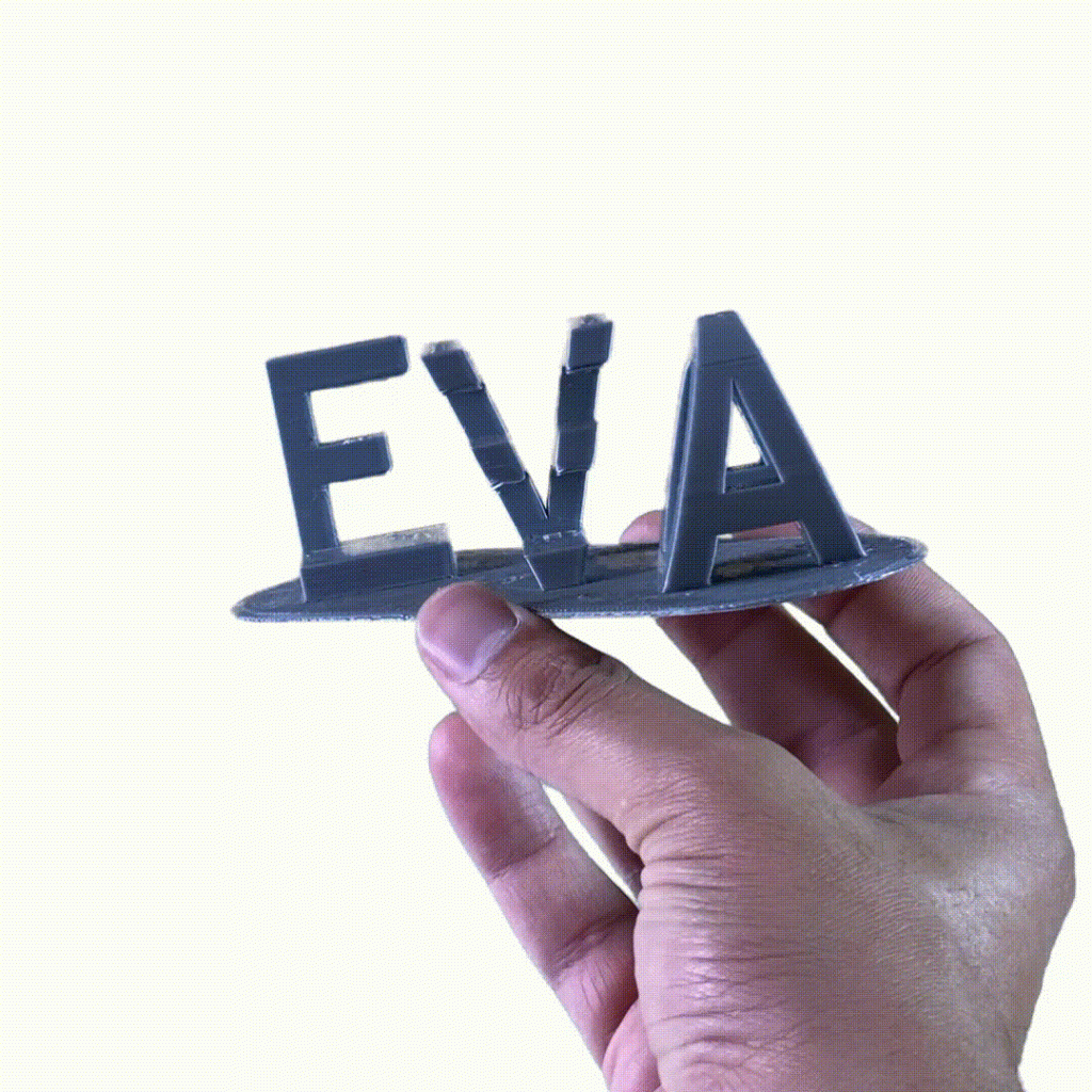 [CUSTOM MADE] Dual Name Illusion Love 3d Printed Gift – Print IN